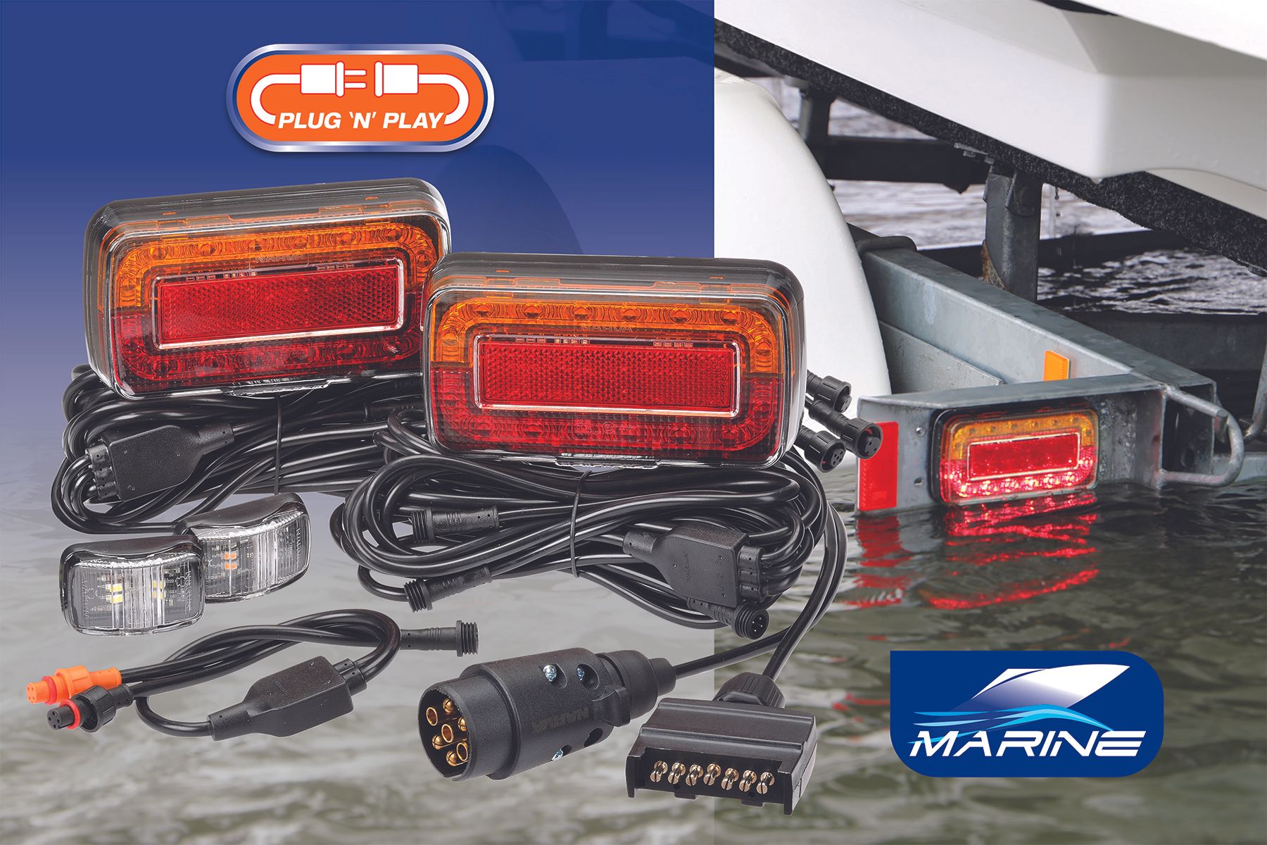 Narva | 'Plug & Play' Trailer Lamp Kit