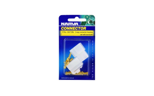 Narva | 3 WAY MALE QUICK CONNECTOR HOUSING (2 pack)
