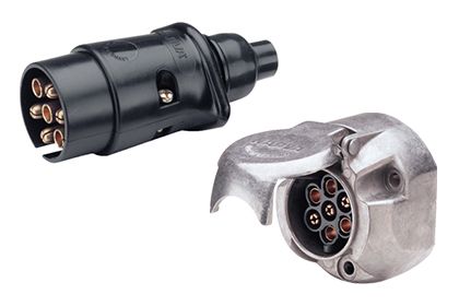 Narva | 12 Pin Flat Plug/Socket