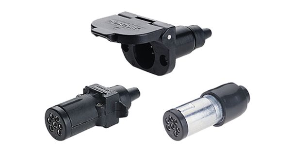 Narva | 7 Pin Small Round Plug/Socket