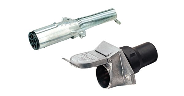 Narva | 7 Pin H/Duty Round Plug/Socket