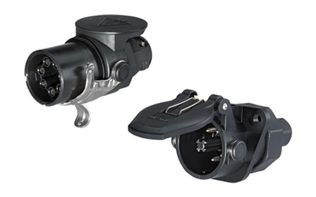 Narva | 7 Pin EBS Round Plug/Socket