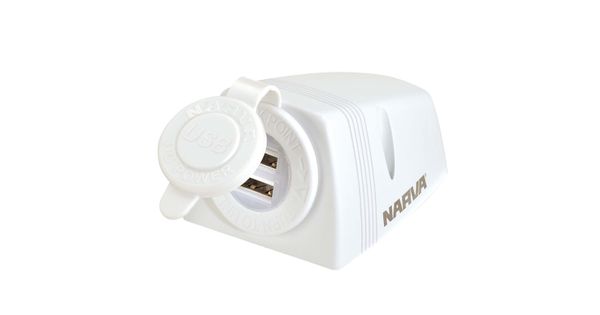Narva | Heavy-Duty Surface Mount Dual USB Socket