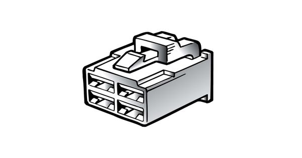 Narva | 4 WAY MALE QUICK CONNECTOR HOUSING (10 pack)