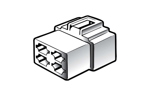 Narva | 4 WAY FEMALE QUICK CONNECTOR HOUSING (10 pack)