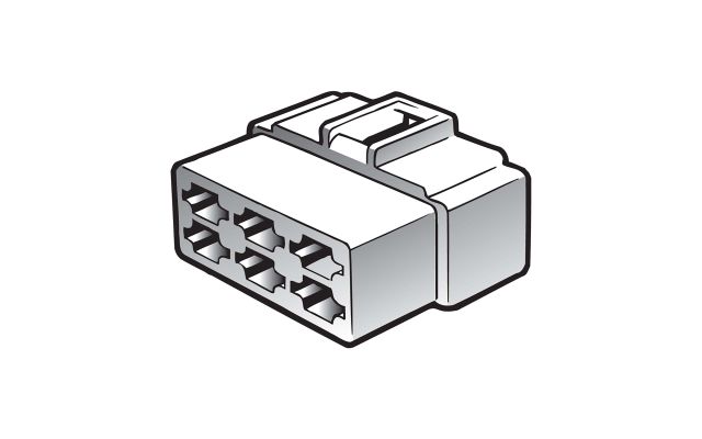 Narva | 6 WAY FEMALE QUICK CONNECTOR HOUSING (10 pack)