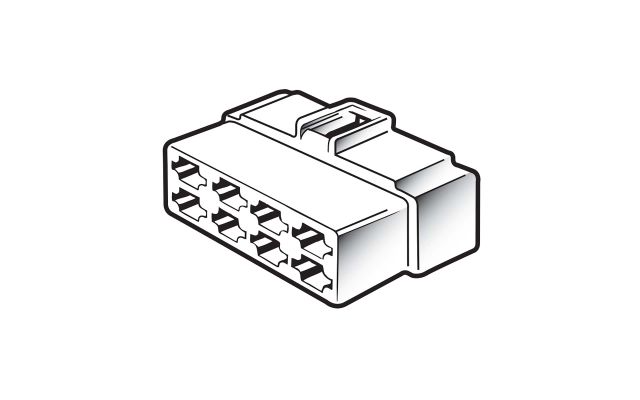 Narva | 8 WAY FEMALE QUICK CONNECTOR HOUSING (10 pack)