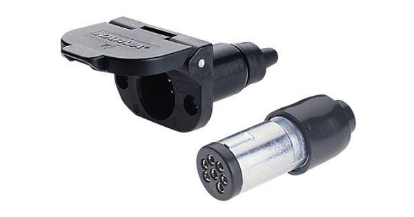 Narva | 6 Pin Small Round Plug/Socket