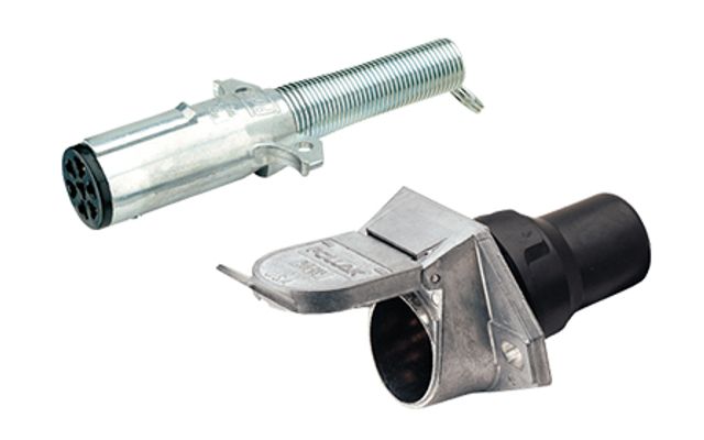 Narva | 7 Pin H/Duty Round Plug/Socket