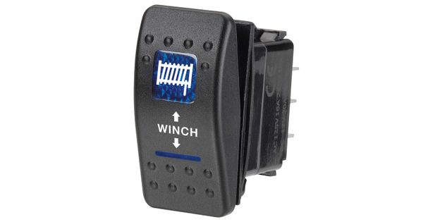 Narva | 12V Illuminated Momentary (On)/Off/Mom(On) Sealed Rocker Switch ...