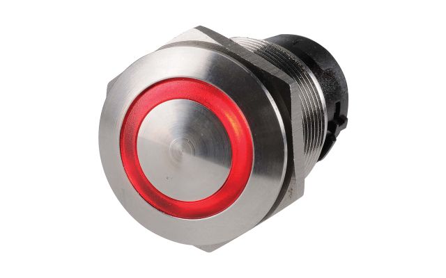 Narva | OFF/ON LED PUSH BUTTON SWITCH (RED) (Blister pack of 1)