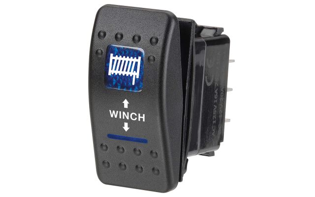 Narva | 12V Illuminated Momentary (On)/Off/Mom(On) Sealed Rocker Switch ...