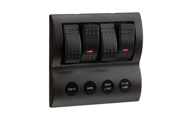 Narva | 4-Way LED Switch Panel with Fuse Protection