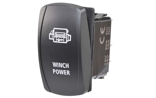 Narva | 12/24V Off/On LED Illuminated Sealed Rocker Switch with "Winch ...