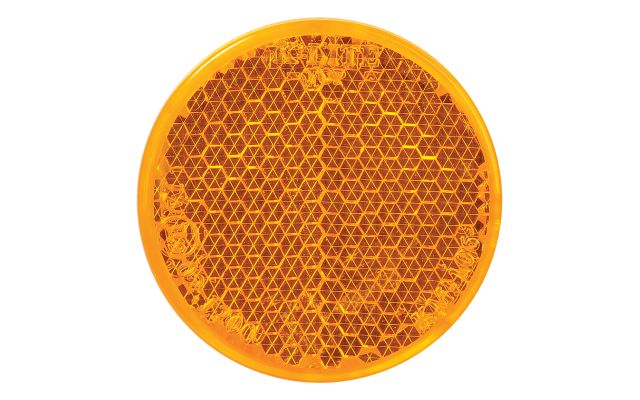 Narva | Amber Retro Reflector with Self Adhesive