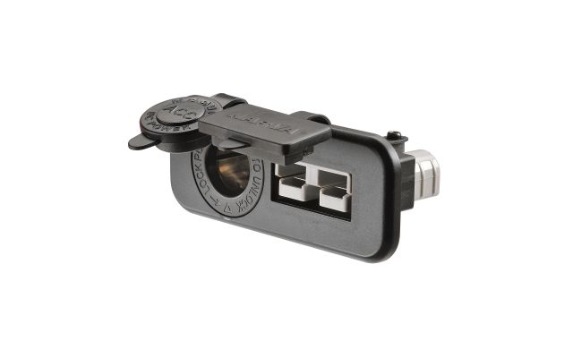 Narva | HEAVY-DUTY TWIN FLUSH MOUNT 50 AMP CONNECTOR/ACC SOCKET
