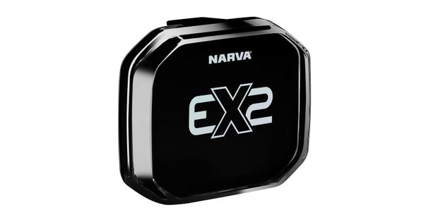 Narva | 3" DOUBLE ROW BLACK LENS COVER EX2 EX2R LIGHT BAR ONLY