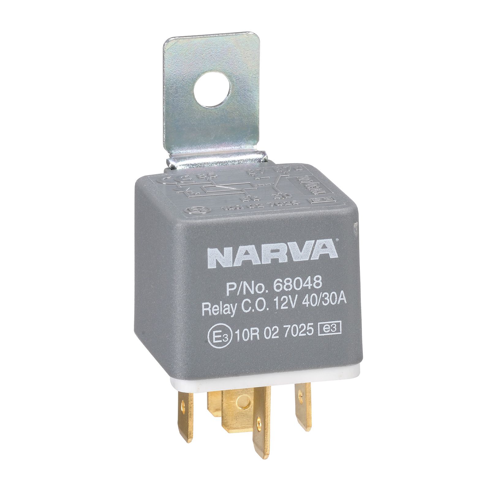 Narva | 12V 40A/30A CHANGE-OVER 5 PIN RELAY WITH DIODE