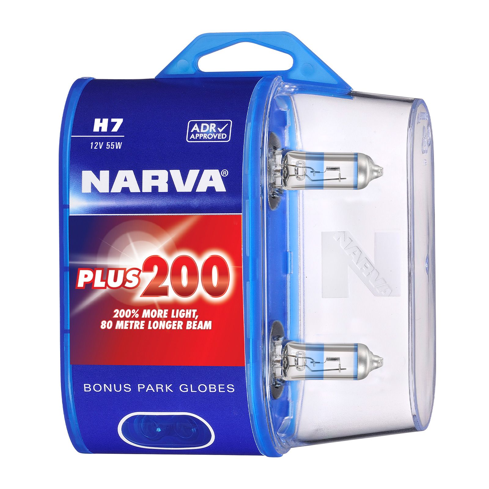 Narva | H7 12V 55W PX26D Plus 200 Globes (2)