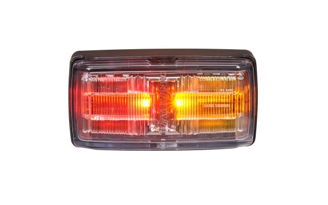 Narva | 9–33V LED SIDE MARKER/INDICATOR (RED/AMBER/AMBER), BLACK BASE ...