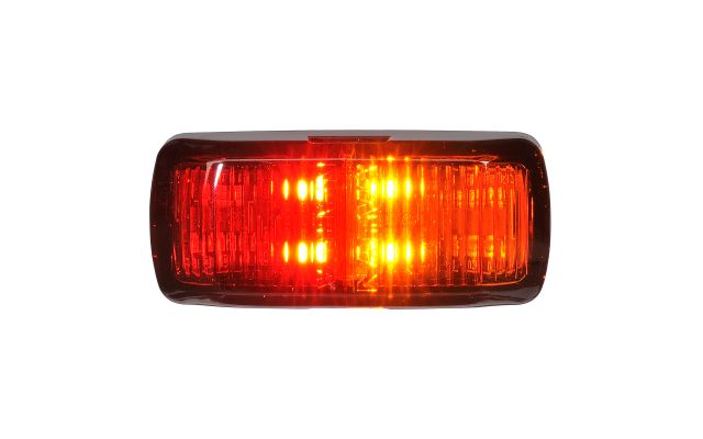 Narva | 10–33 VOLT LED SIDE MARKER LAMP (RED/AMBER) WITH BLACK ...