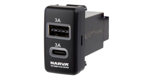 Narva | 12 VOLT ILLUMINATED USB-C PORT
