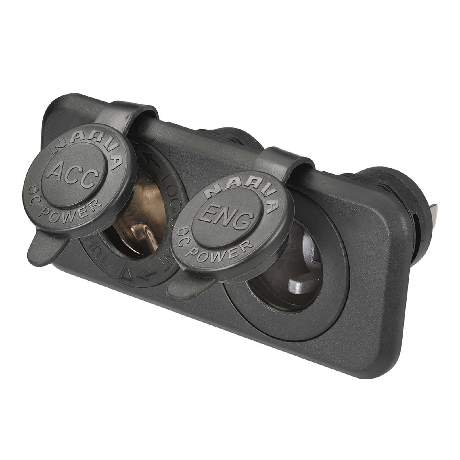 Narva | Heavy-Duty Twin Accessory/Engel Type Sockets