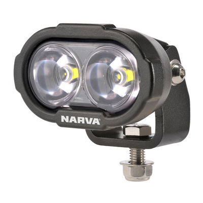 Narva | 9-33 VOLT HEAVY-DUTY LED WORK LAMP, FLOOD BEAM - 2 X 8W