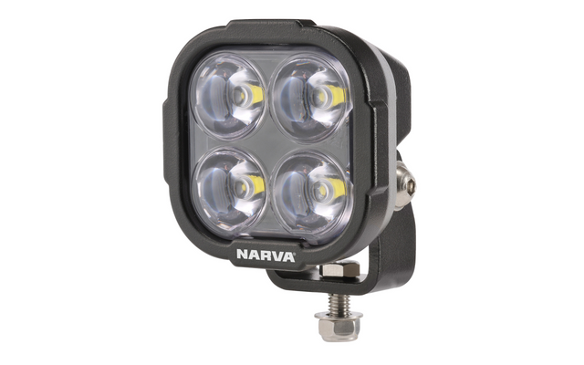Narva | 9-33 VOLT HEAVY-DUTY LED WORK LAMP, FLOOD BEAM - 4 X 8W