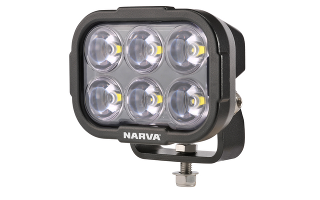 Narva | 9-33 VOLT HEAVY-DUTY LED WORK LAMP, FLOOD BEAM - 6 X 8W