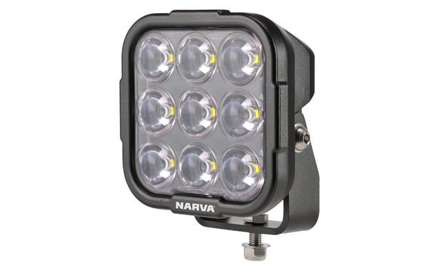Narva | 9-33 VOLT HEAVY-DUTY LED WORK LAMP, FLOOD BEAM - 9 X 8W