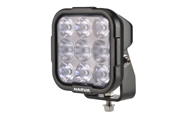 Narva | 9-33 VOLT HEAVY-DUTY LED WORK LAMP, HYBRID BEAM - 9 X 8W