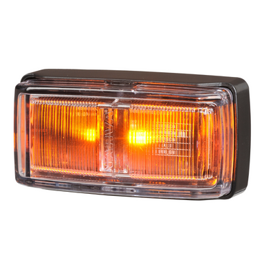 Narva | 9–33 VOLT LED SIDE DIRECTIONAL INDICATOR (AMBER) WITH BLACK ...