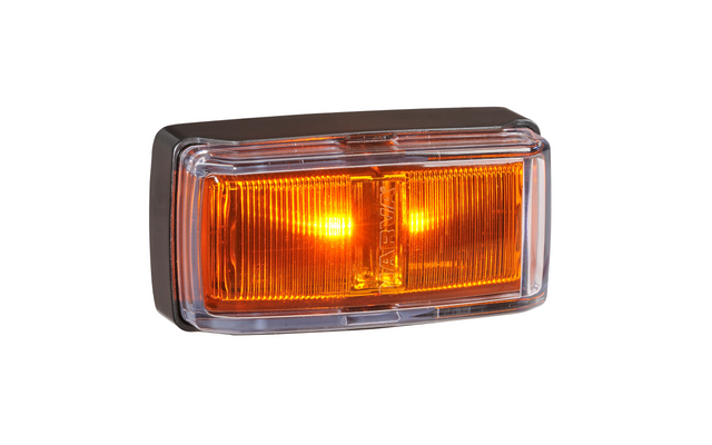 Narva | 9-33 VOLT LED SIDE DIRECTIONAL INDICATOR (AMBER) WITH BLACK ...