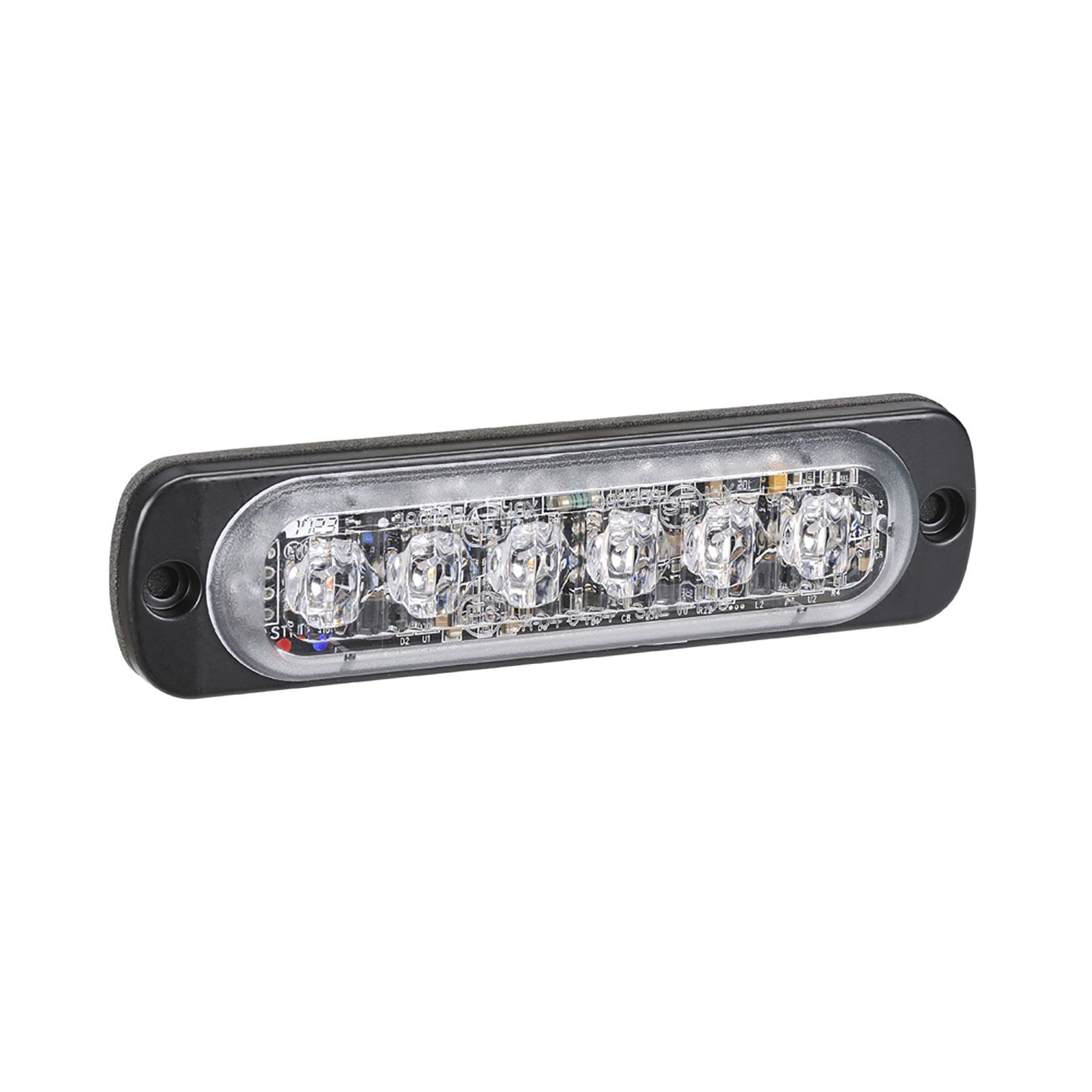 Narva | 12/24 VOLT LOW PROFILE LED WARNING LAMP (AMBER) 6 X 1W LEDS ...