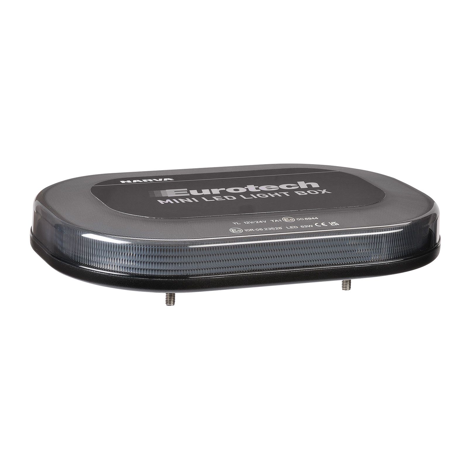 Narva | 12/24 VOLT EUROTECH MINI LED LIGHT BOX (AMBER) FLANGE BASE ...