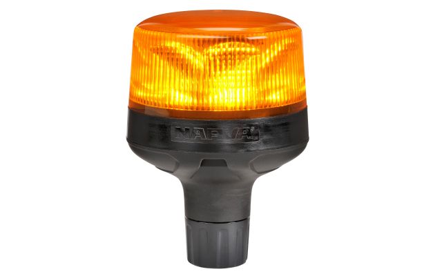 Narva | 9-33 VOLT SHORT PROFILE EUROTECH II LED STROBE/ROTATOR (AMBER ...