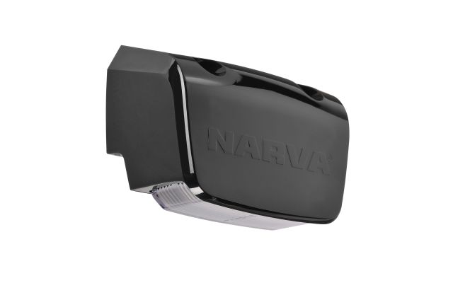 Narva | 9–33 VOLT 3 LED LICENCE PLATE LAMP IN BLACK HOUSING AND 0.5M CABLE